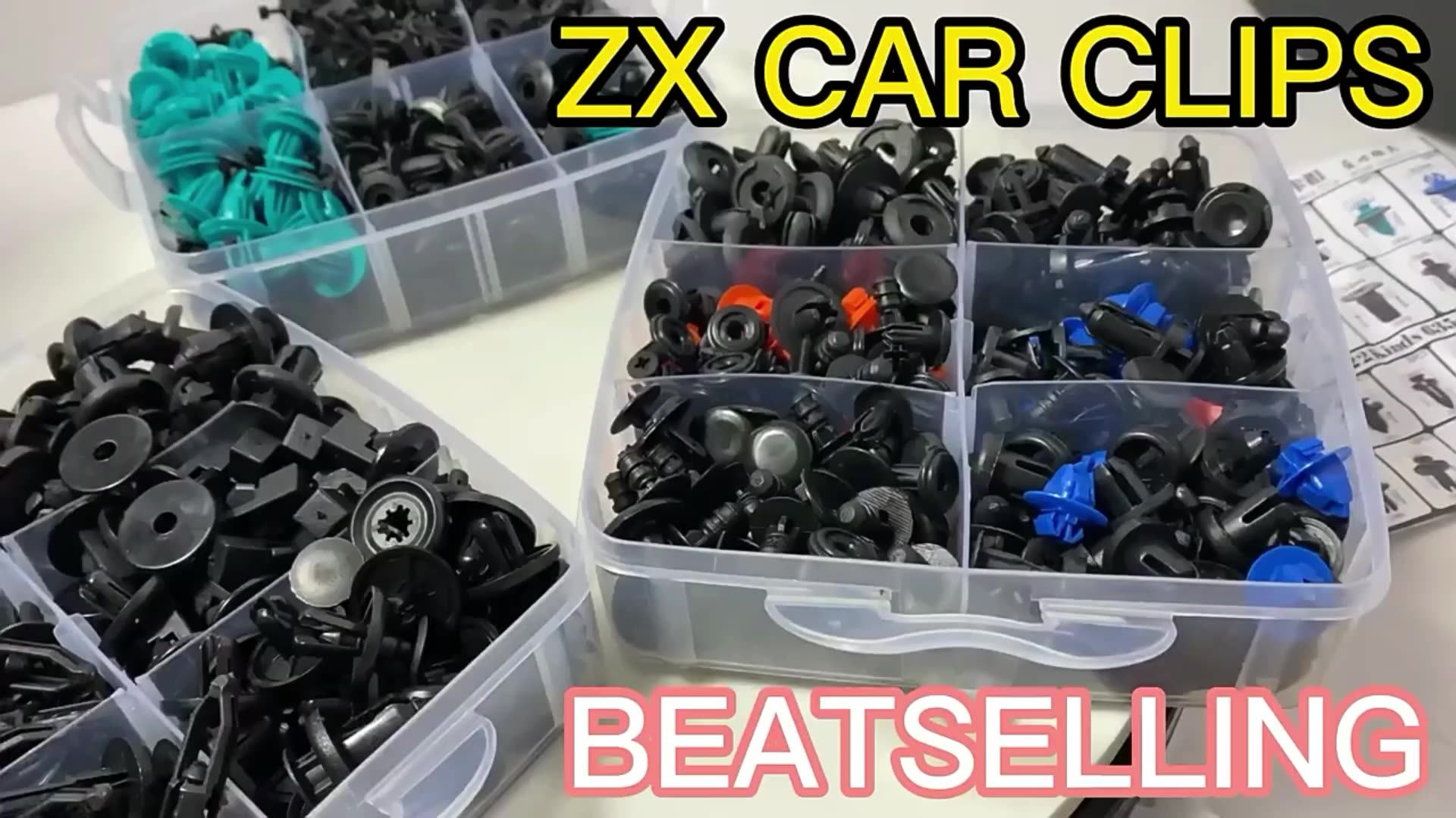 New Set 635pcs Car Push Retainer Clips&auto Fasteners Assortment Car ...
