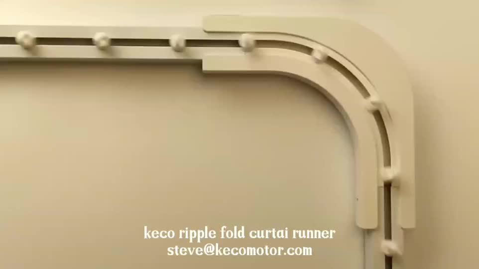 Keco 리플 폴드 S폴드 웨이브 커튼 특허받은 디자인 및 고품질 솔리드 소재로 매우 조용한 전동 커튼 레일 Buy 커튼 레일웨이브 커튼리플 폴드 커튼커튼 걸이커튼 러너