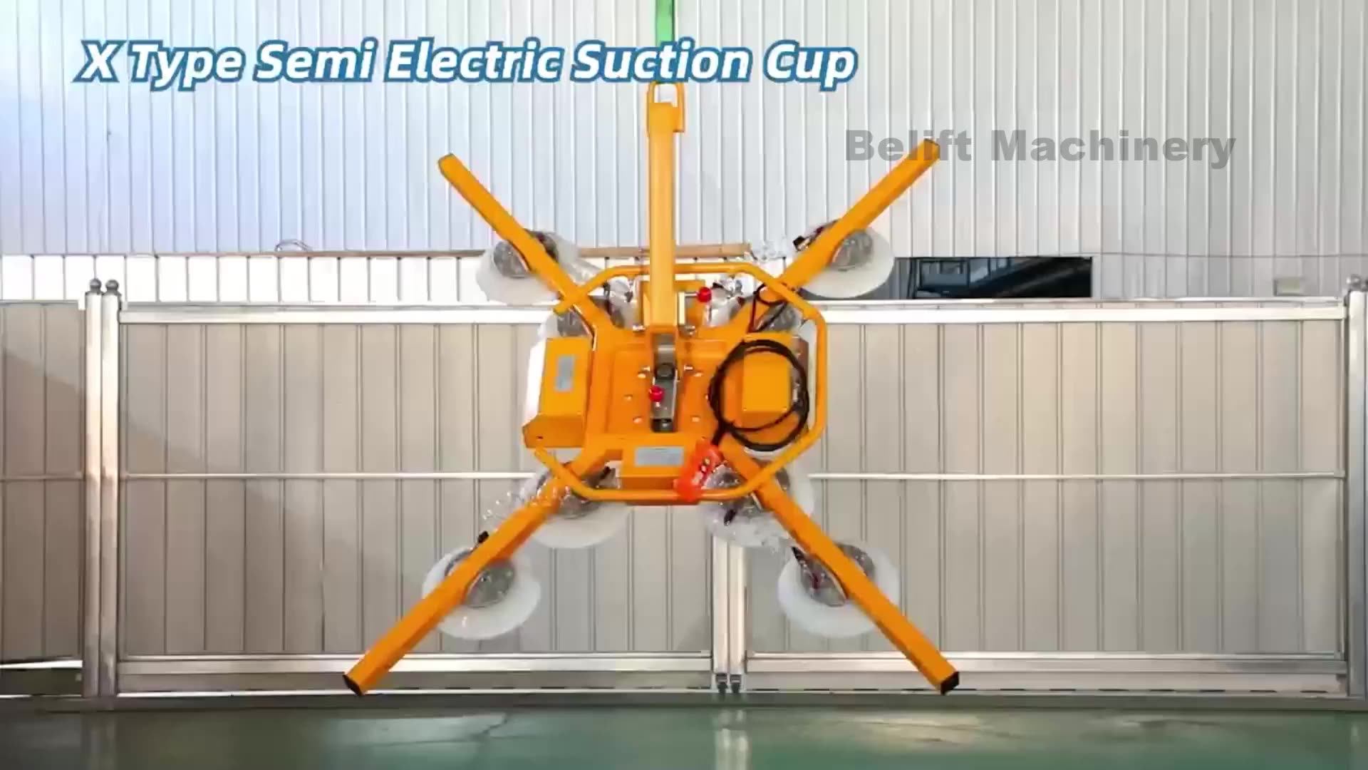 Glass Plate Vacuum Lifting Cross Vacuum Lifter Device For Moving And ...