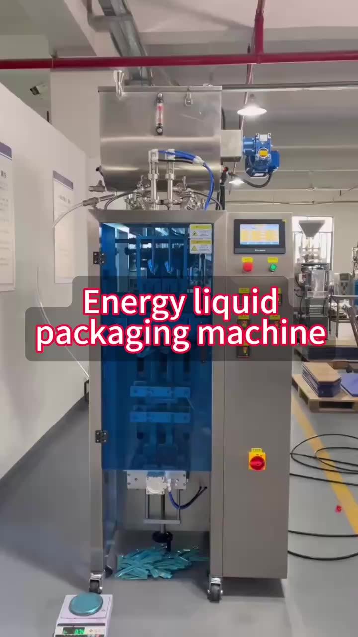 Kl-160 Automatic Bottle Shaped Sachet Liquid Energy Gel Filling Packing ...
