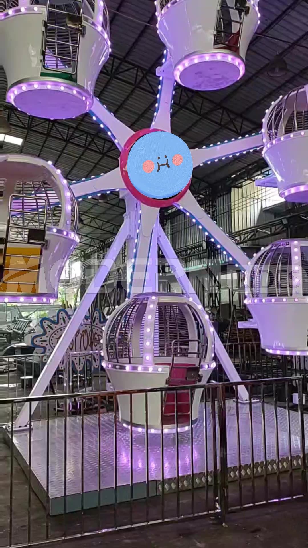 Hot Sale Family Amusement Park Rides Attract Kids Mini Ferris Wheel ...