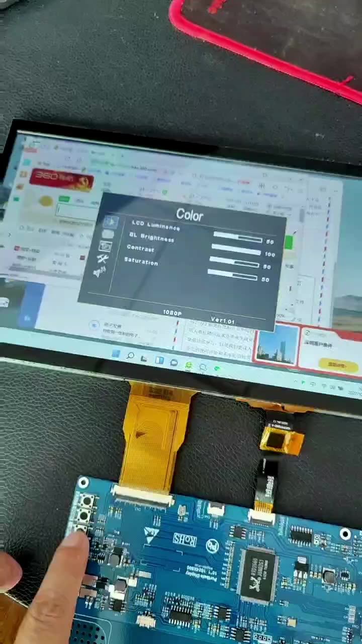 Source Factory Display Lcd Modul With Driver Board 7 8 9 10.1 1.5 17 21 ...