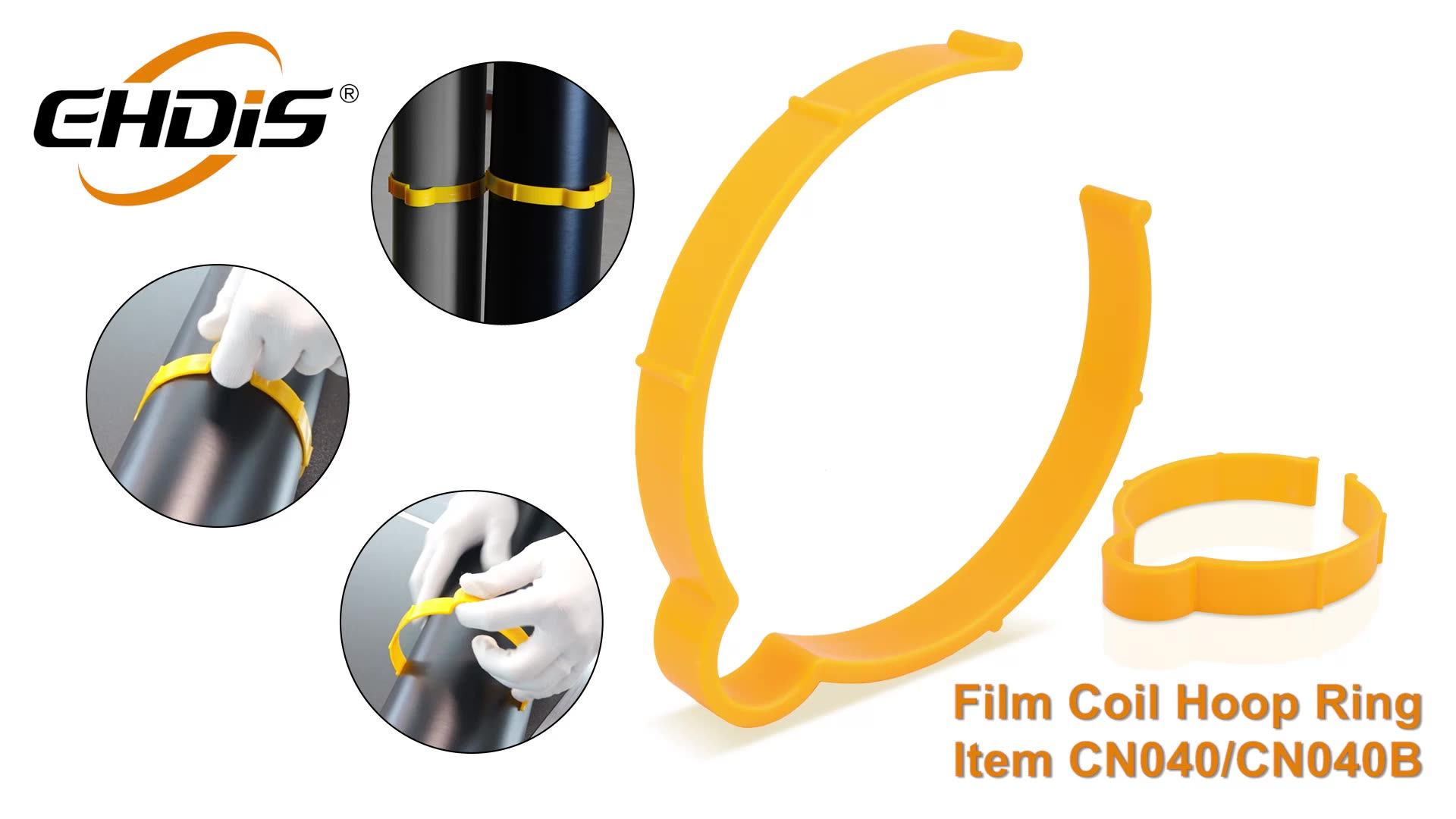 Pvc Vinyl Film Roll Clip Hoop Ring Clamp Ring 50 Yard Rolls Ring Tool ...