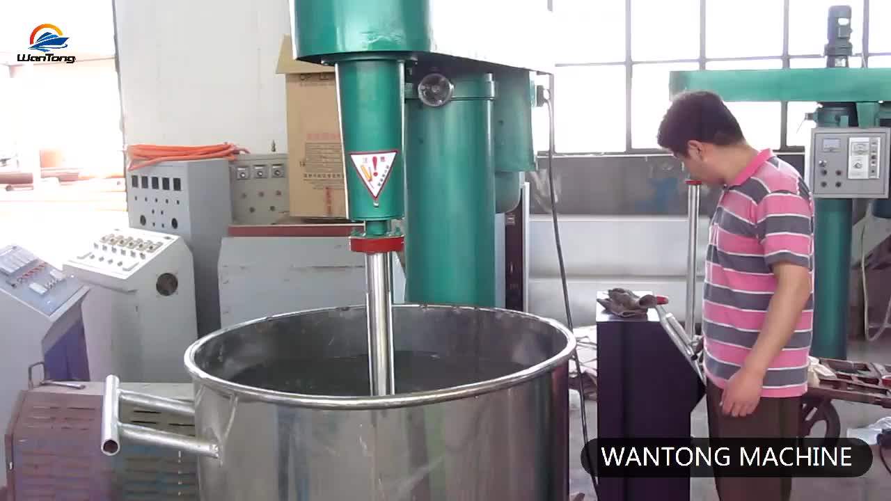 1000l Hydraulic Lift Emulsion Paint Mixing Machine - Buy 1000l ...