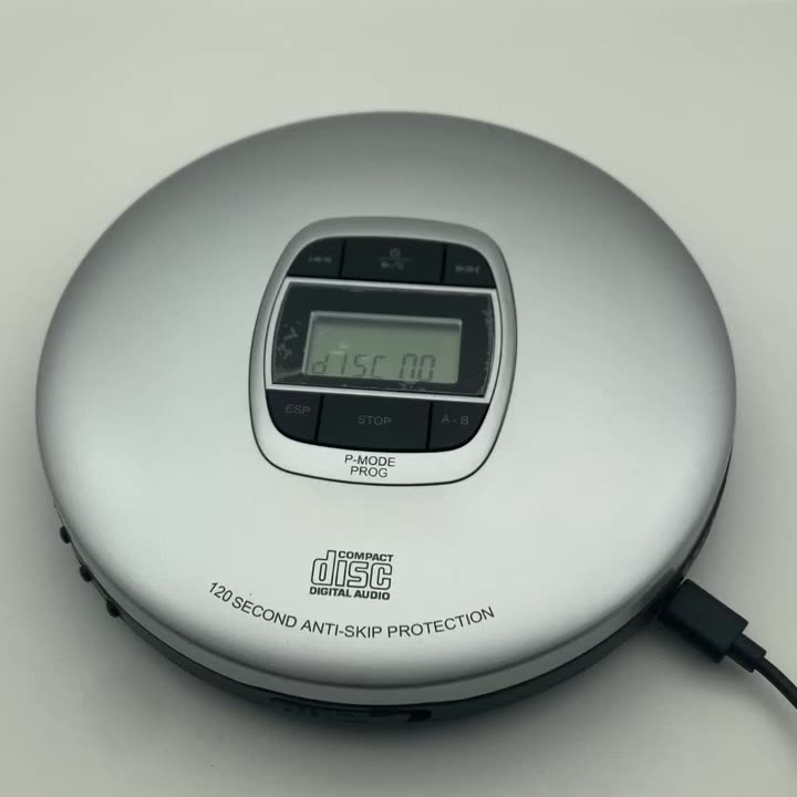 Personal Portable Cd Player Discman Cd/mp3 Music Audio Player With 3 ...