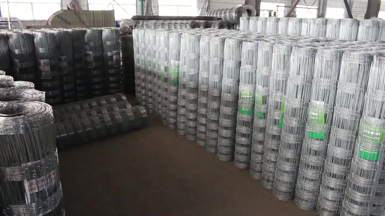 Wholesale Galvanized Field Fence 12.5 Gauge Goat Fence Wire Mesh ...