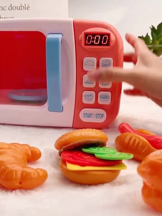 Hot Sell Popular Microwave Toys Kitchen Play Set,Kids Pretend Play ...