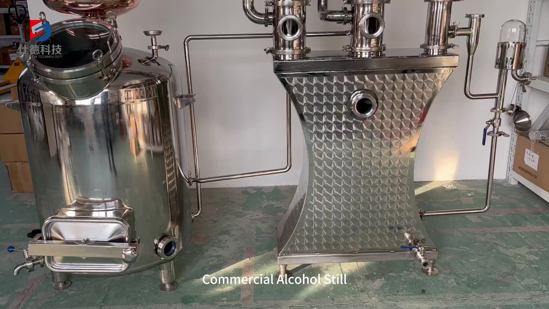Multifunctional Alcohol Distiller Vodka Gin Whiskey Rum Distil Still ...
