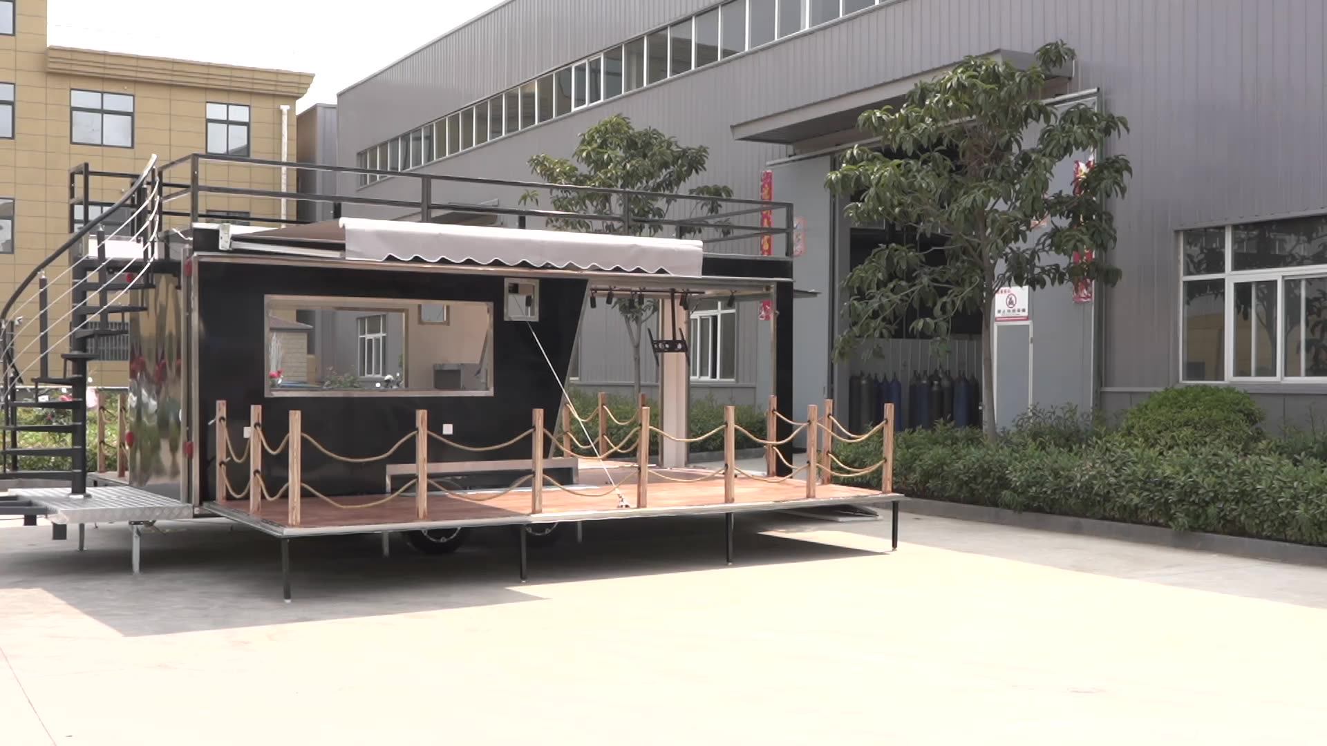 With Ce Food Truck Mobile Food Trailer / Food Wagon / Foodtruck - Buy ...