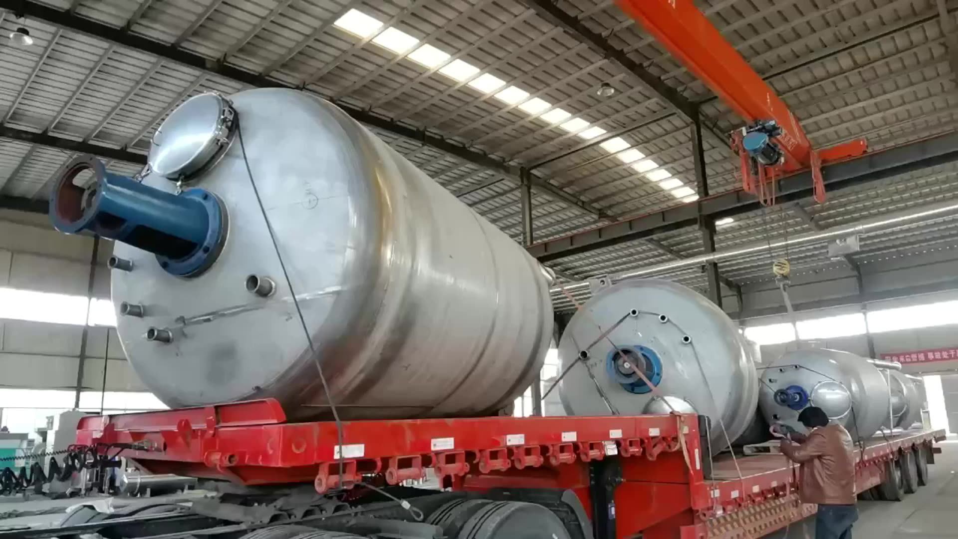 50-5000l Stainless Steel Chemical Reactor Stainless Steel Reactor ...