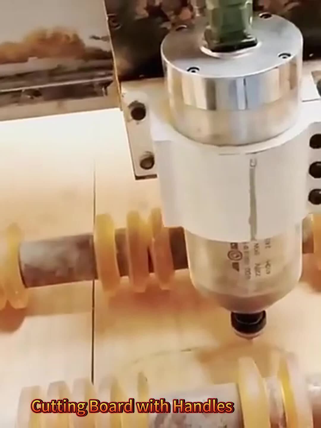 Large Butcher Block Bamboo Pizza Bread Fruit Board Serving Tray ...