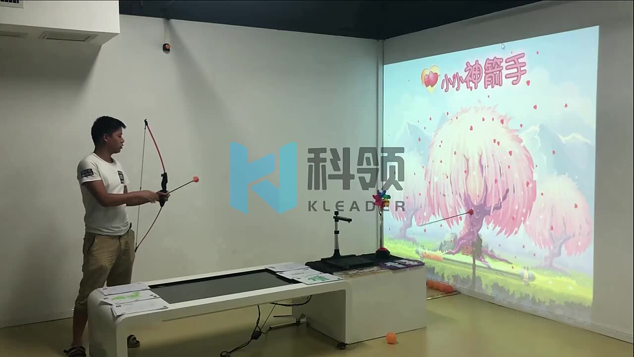 Virtual Bow And Arrow Game Interactive Projector Archery Games Digital ...