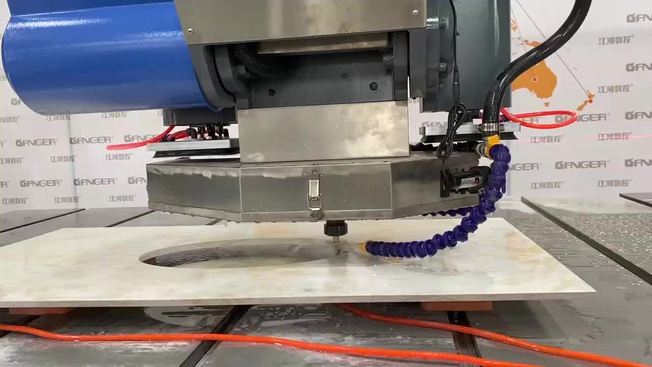 5 Axis Bridge Saw Granite Dekton Saw Cutting Machine Cnc Granite ...