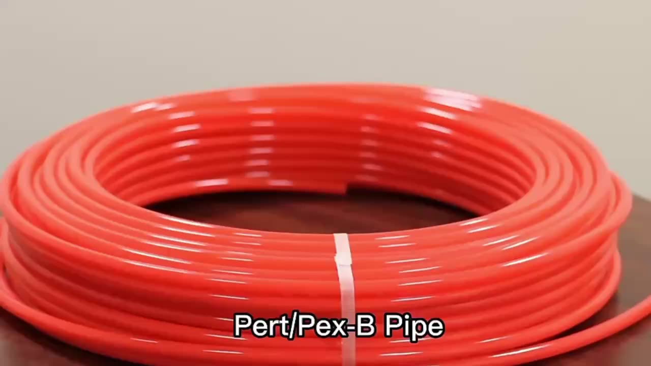 Underground Pert Plastic Hot Water Underfloor Floor Heating Pipe Tube Pert Roll Pipes Pert-al ...