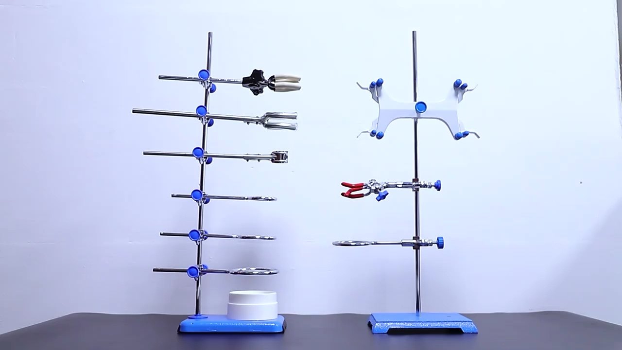 Haiju Lab 85mm/110mm/135mm/175mm Iron Stand Laboratory Titration/tripod ...