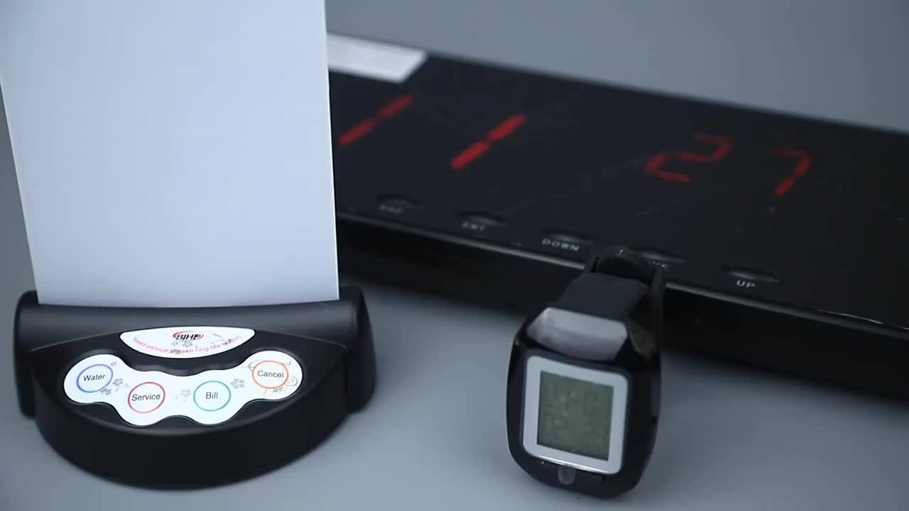 Long Range Wireless Restaurant Waiter Table Calling System - Buy ...