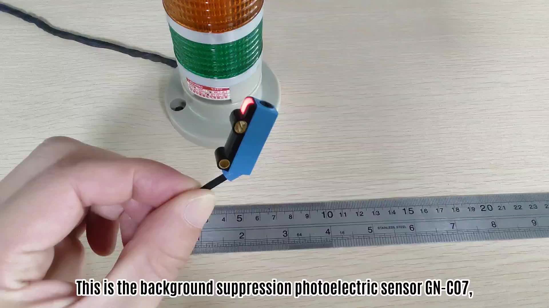 Ecotter Gn-c07 Small Spot Background Suppression Sensor 4-wire Normally ...