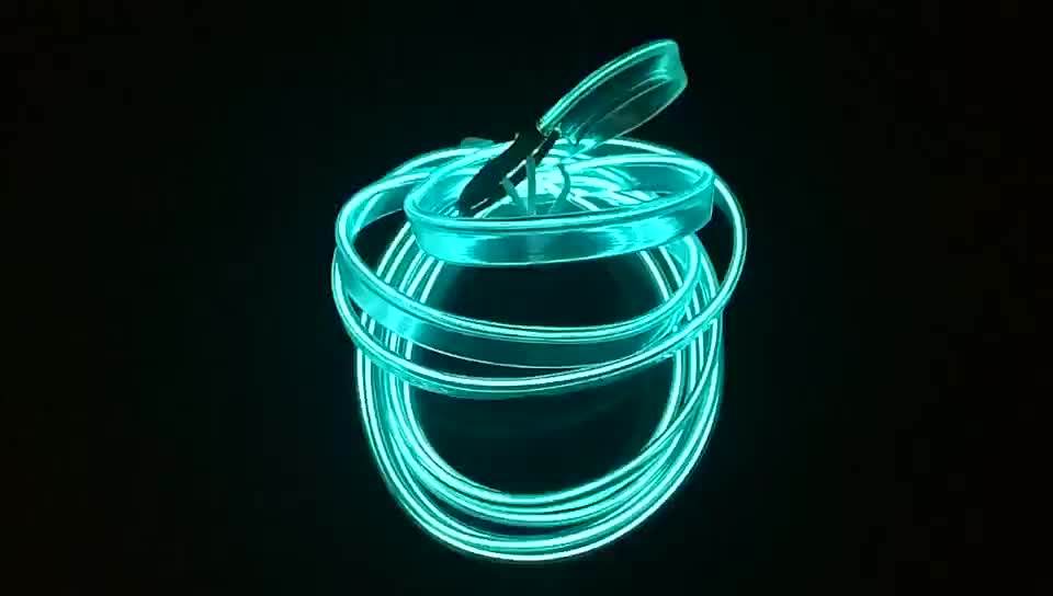 Led El Wire Neon Rope Light Rgb El Wire Manufacturer 2.3mm,3.2mm,4mm ...