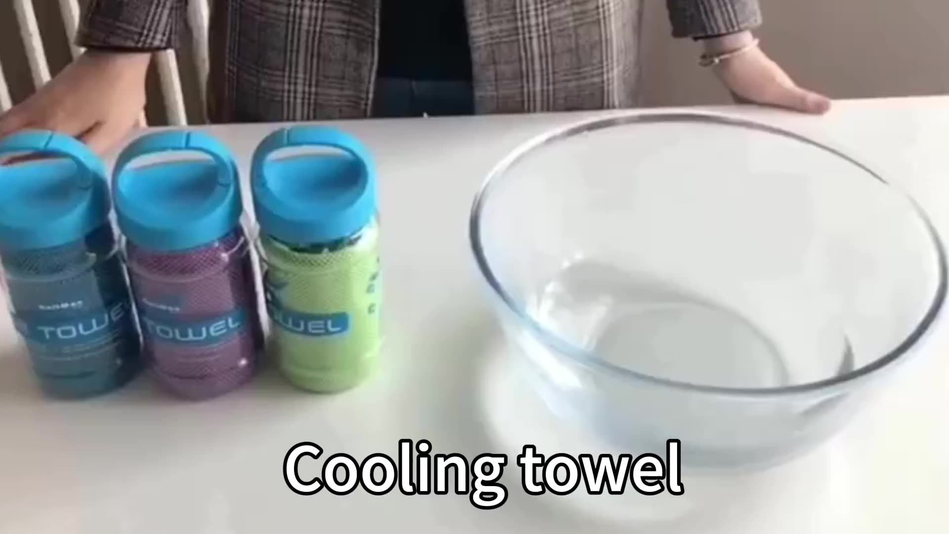 Wholesale Customized Logo Print Super Dry Sport Cooling Ice Towel ...