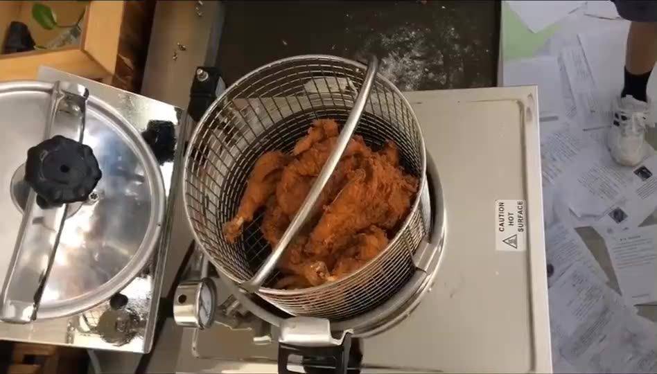 Broasted Chicken Machine Industrial Fryer Pressure Fryer Chicken ...