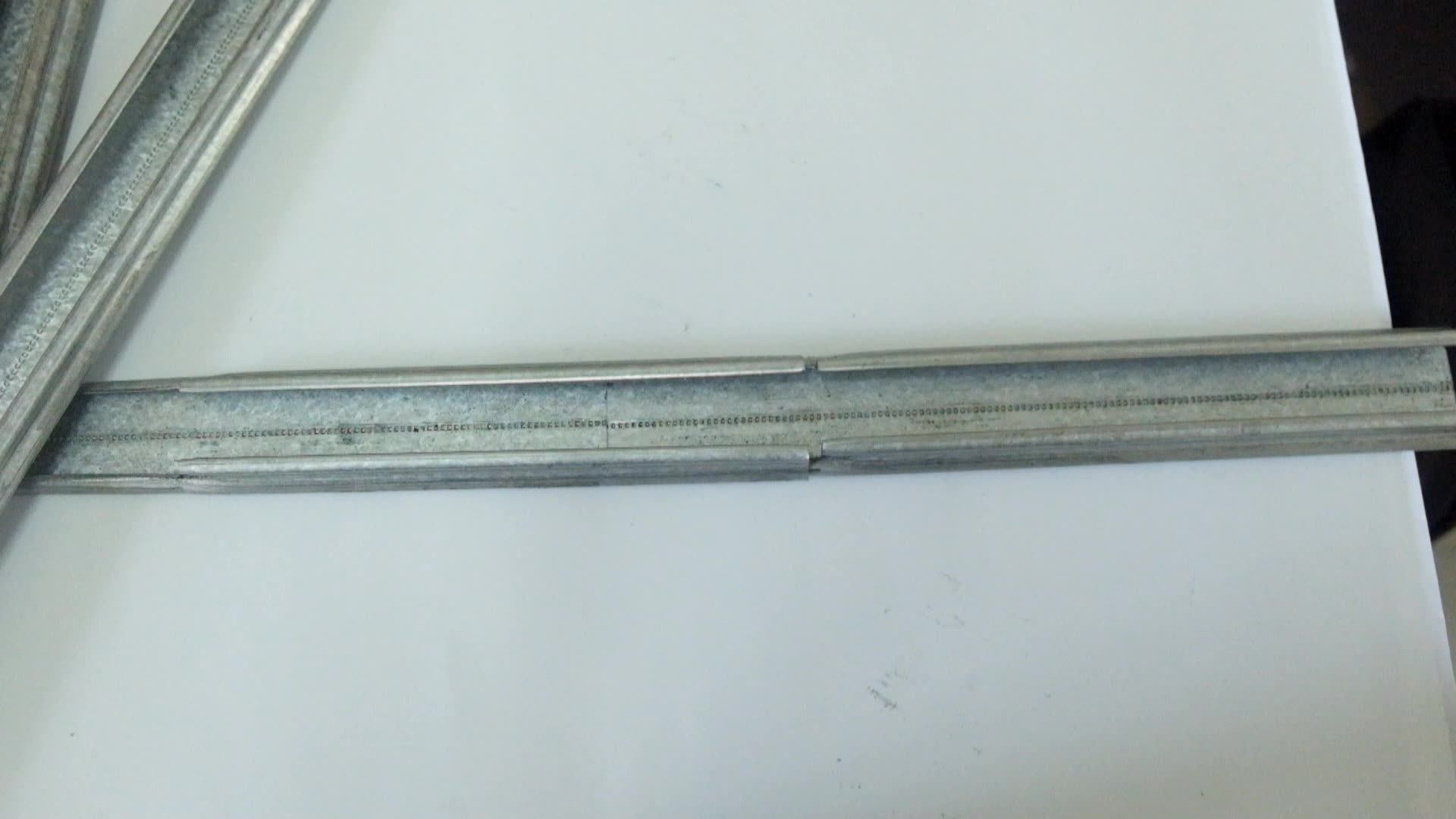 Fixing Poly Film Profile Lock Channel And Spring Wire For Greenhouse ...