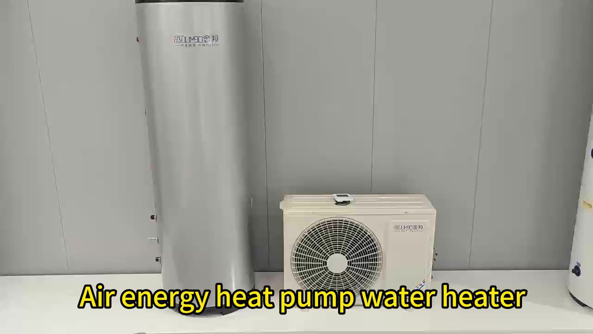 1.5kw 200l Domestic Hot Water Heating Cooling Air To Water Monoblock ...