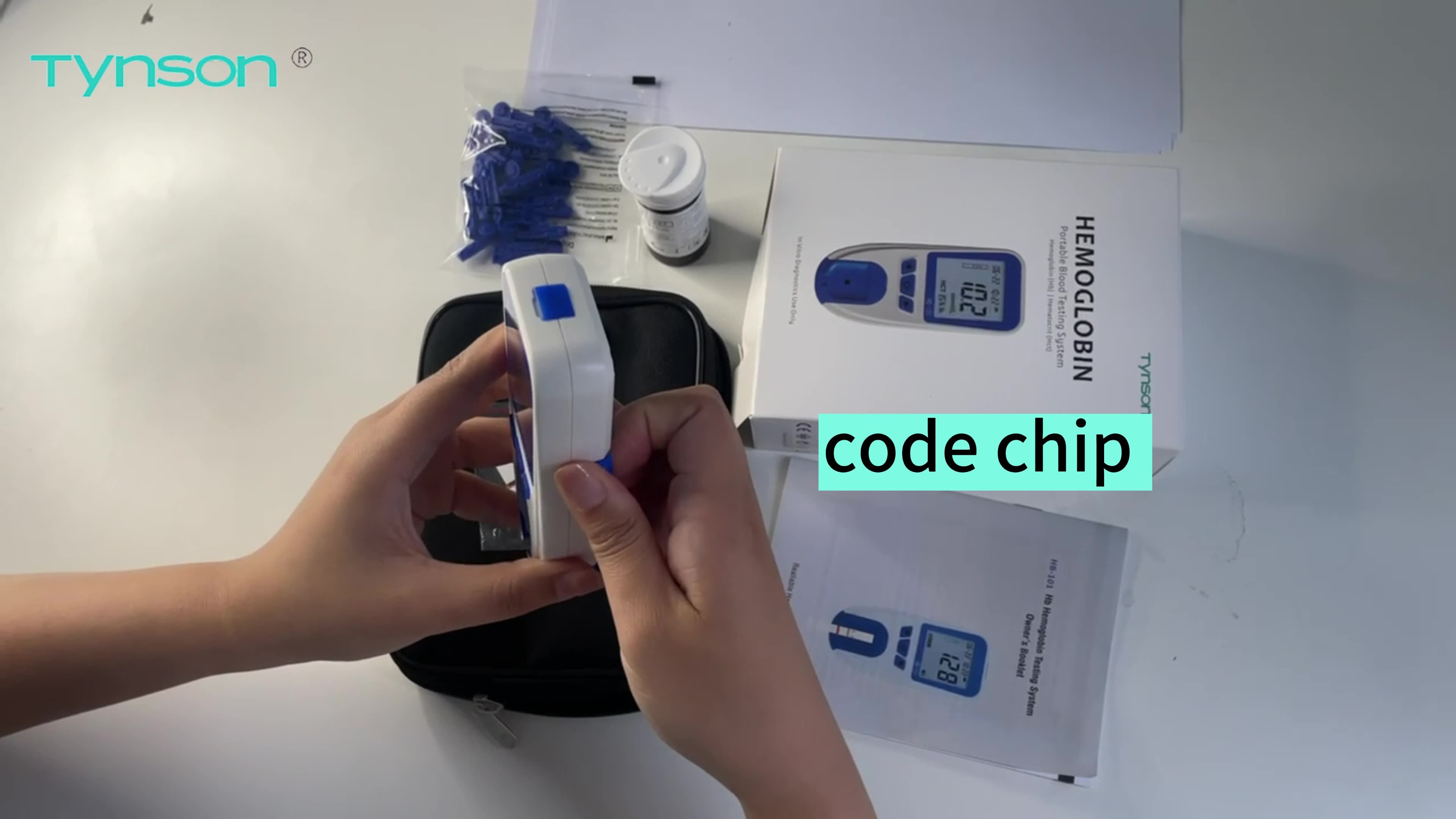 hemoglobin meter 血红蛋白家用分析仪带试纸中英文包装-阿里巴巴