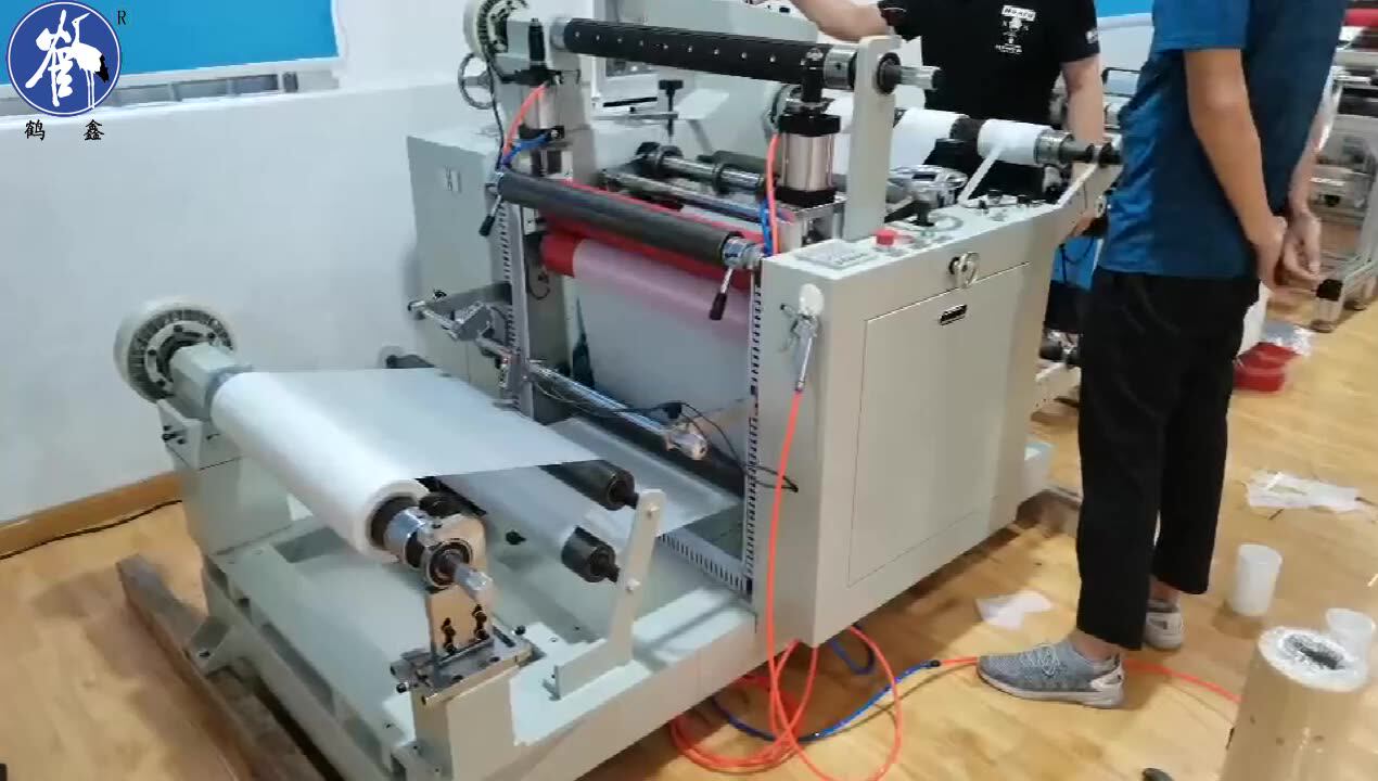 Hx-650fq Silicone Rubber Foam Cutter Slitter And Rewinder Machine - Buy ...