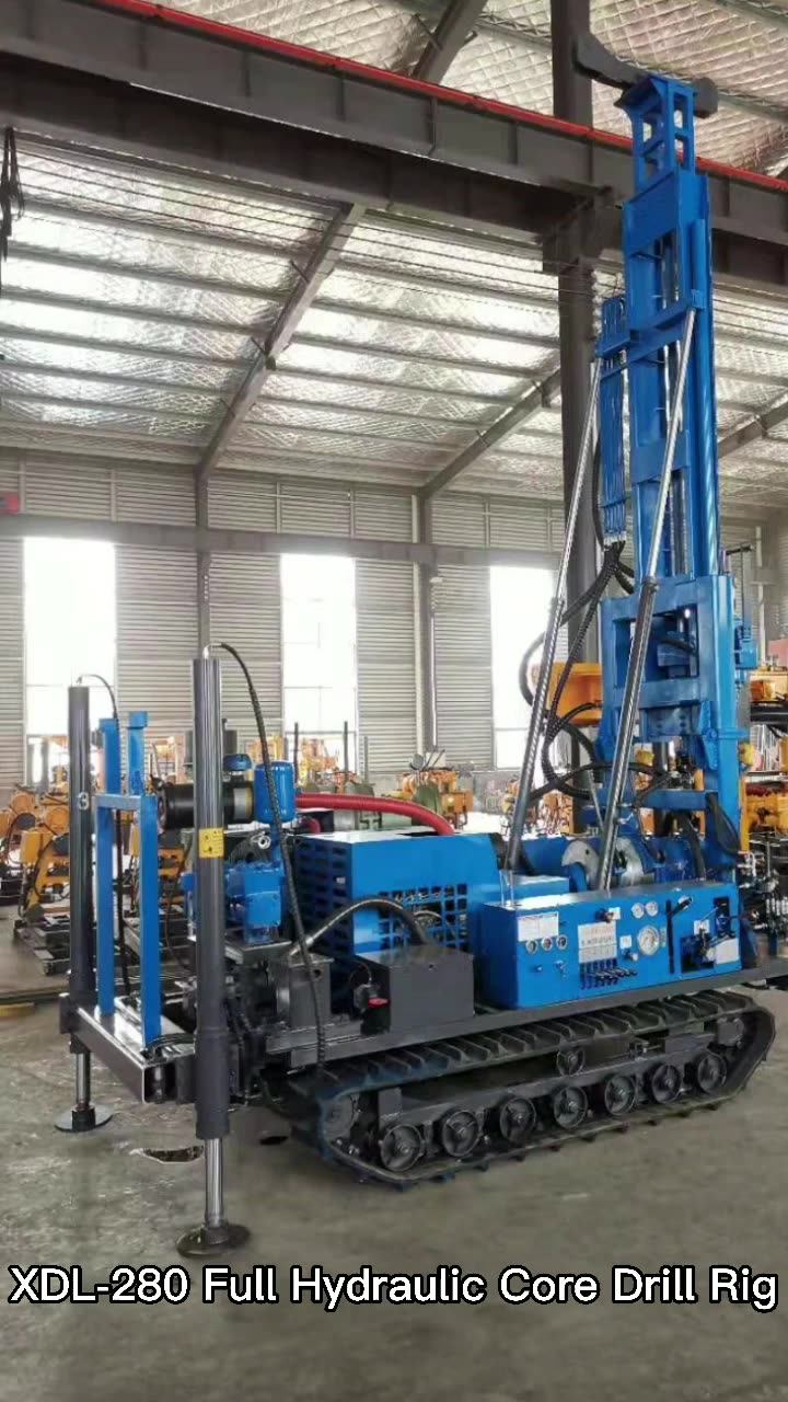 500m Crawler Hydraulic Rotary Spt Test Geotechnical Core Soil Drilling ...