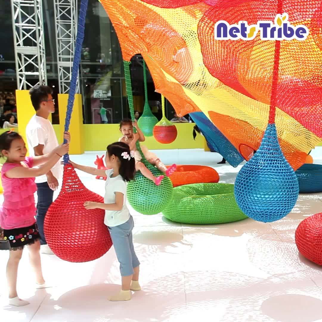Crocheted Playground Indoor Amusement Park Equipment Kids Soft Crochet ...