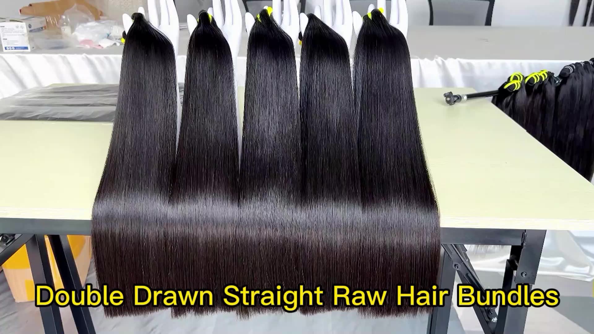 Gdyhair Sample Raw Mink Virgin Brazilian Hair Bundles Raw Hair