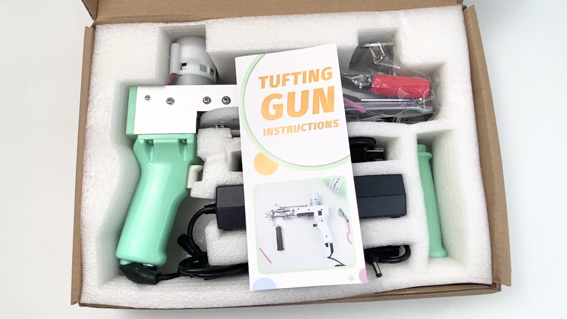 2 In 1 Tufting Gun With Cut Pile And Loop Pile Rug Carpet Making ...