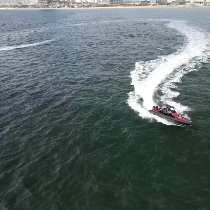 Luxury Cabin Rib Boat 10m Italian Designed Aluminum Rib Hypalon Fast ...