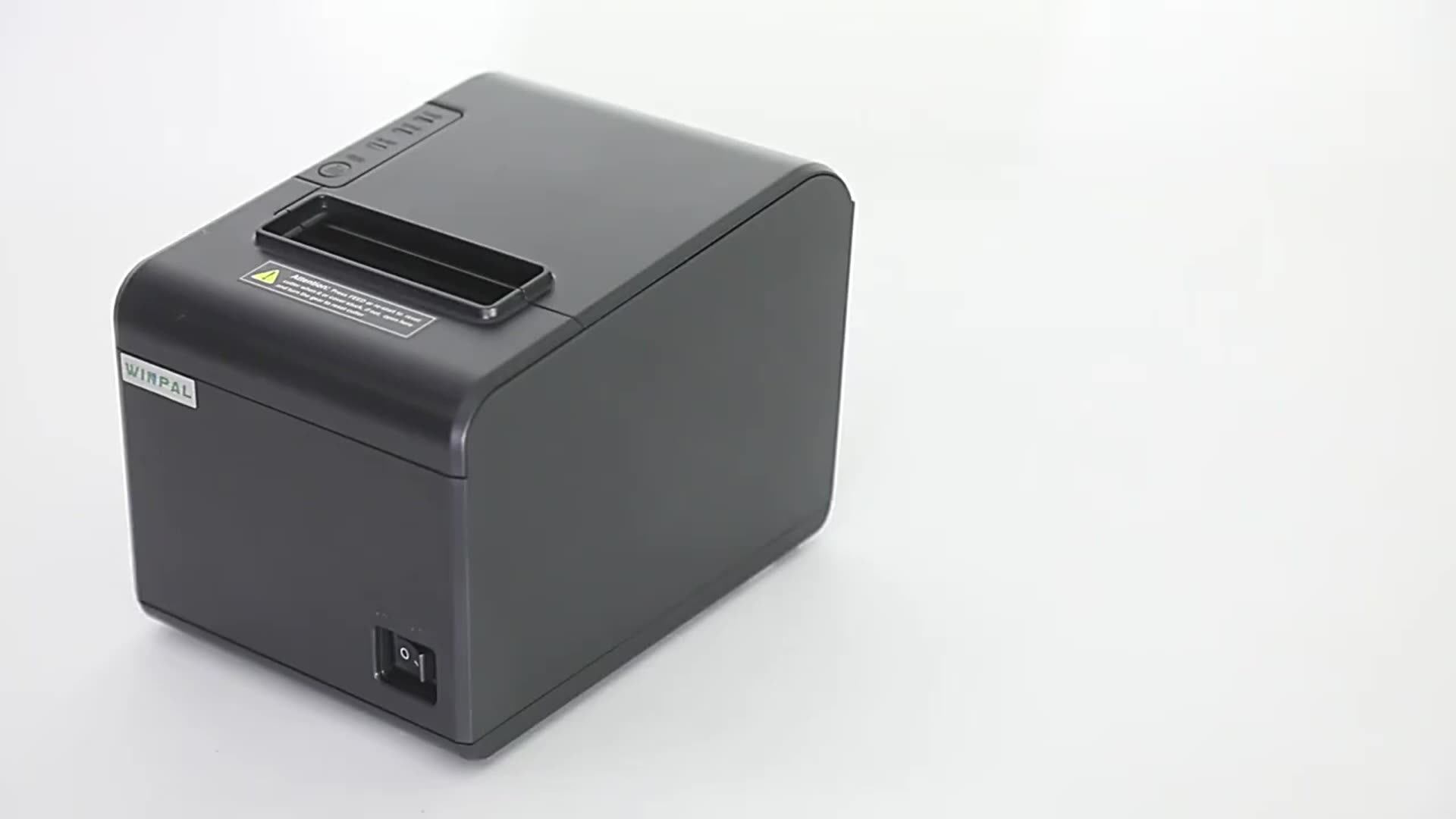 Winpal Wp260 80mm Thermal Receipt Printer Mini Usb+lan Port For Pos ...