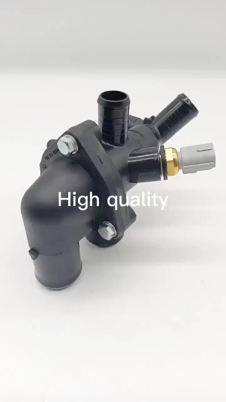 1733253 Bb3q8a586ab Thermostat Housing Coolant Water Flange For Ford ...