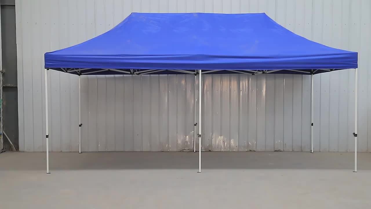 Foldable Pavilion Fireproof Exhibition Tents,Compact Folded Wrought ...