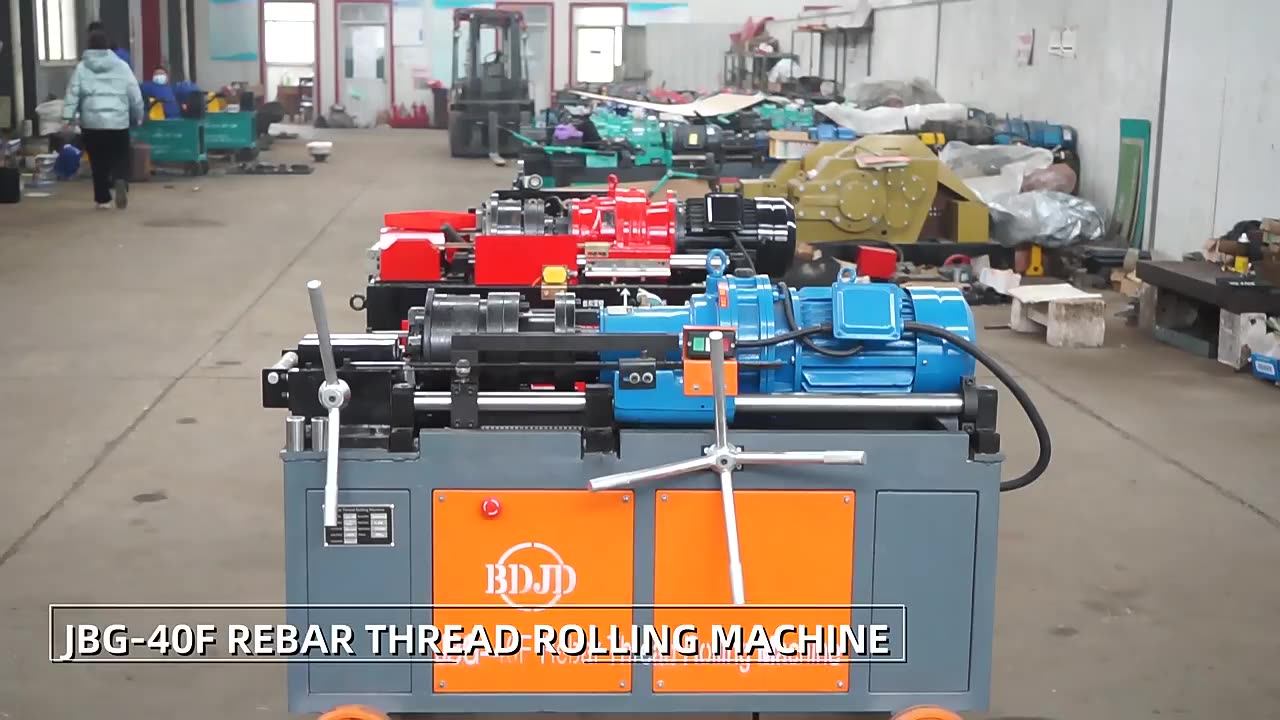 Rebar Thread Rolling Machine Rib Peeling And Rolling Equipment At ...