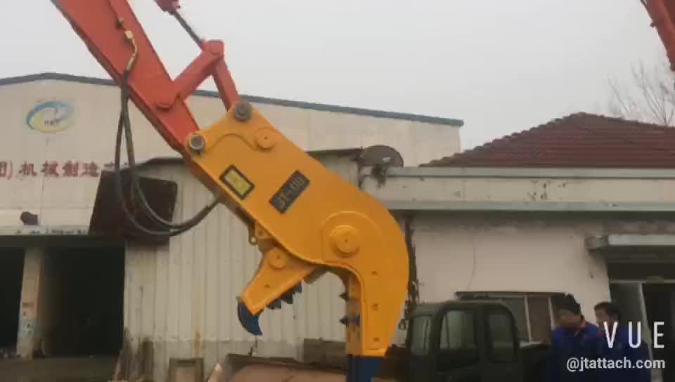 Excavator Rotation Crusher Hydraulic Pulverizer And Mill Scraper - Buy ...
