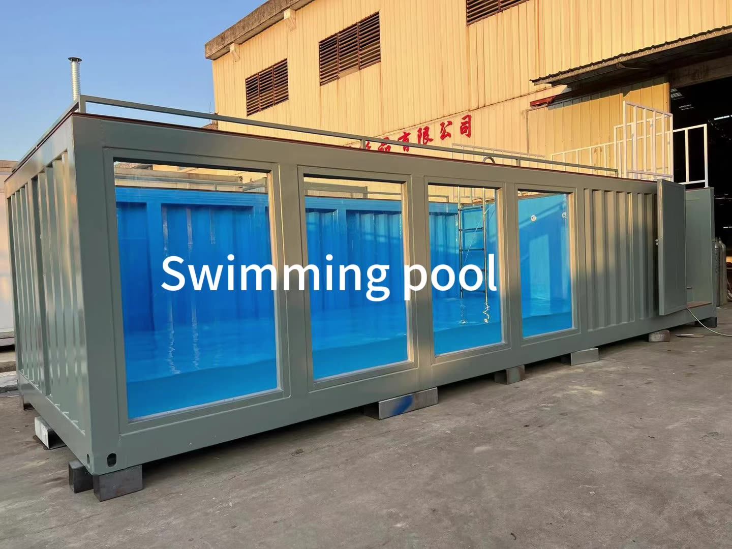 Wholesale House Customized Modular Shipping Container Swimming Pool ...