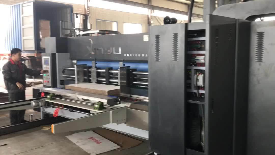 Ad Alta Velocità Automatico Utilizzato In Cartone Ondulato Flexo ...