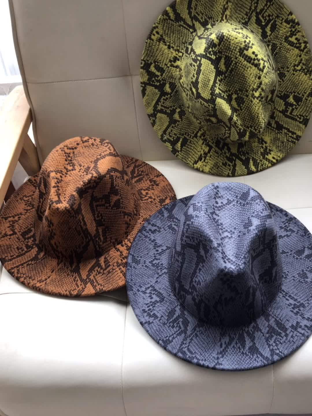 High Quality Fashion Elegant Men Felt Jazz Fedoras Women Hats Big Wide ...