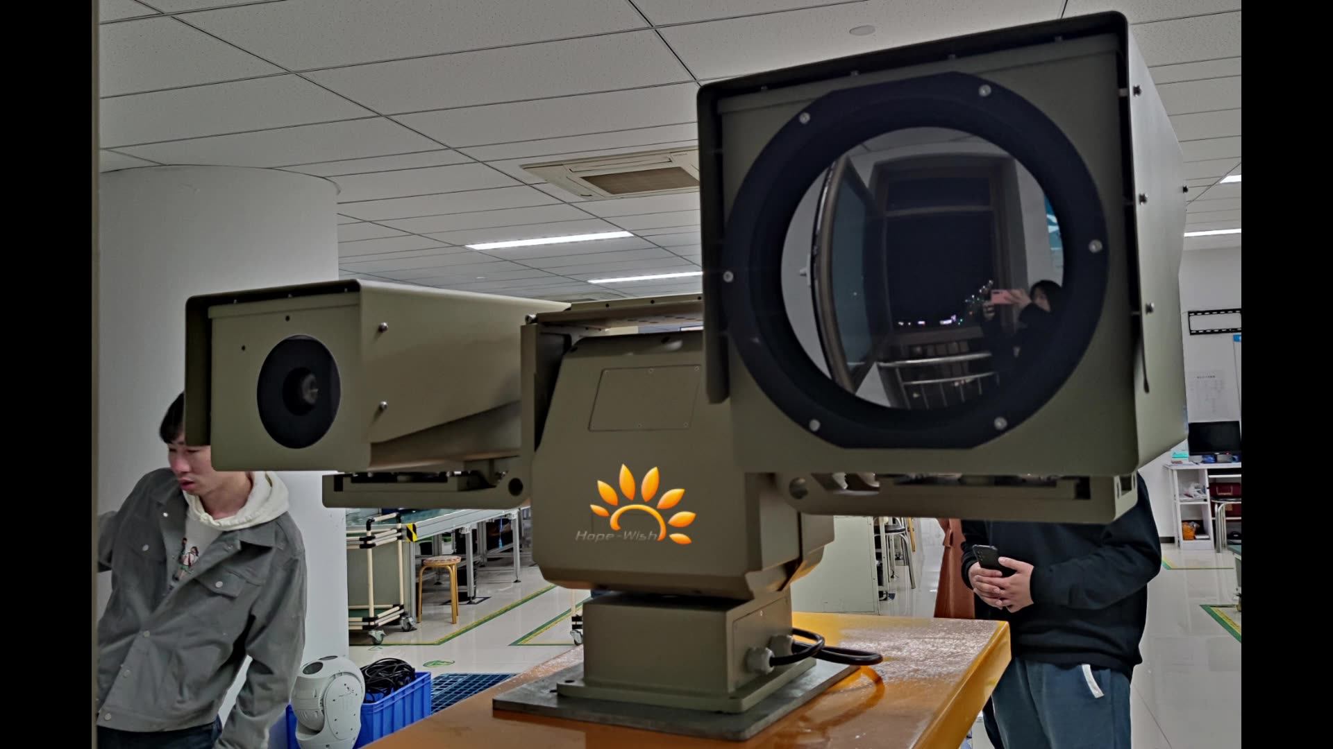 Long Range Thermal Camera Vehicle Mounted Surveillance Infrared Thermal ...