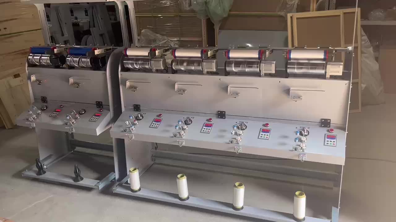 Qipang Single Head Cord Yarn Winding Machinewinding Machine Paper ...