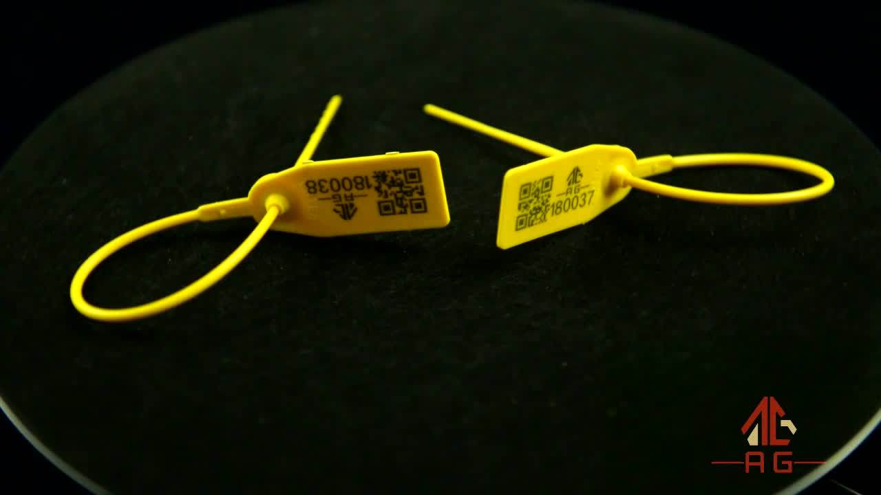 Disposable Self Locking Container Tight Plastic Security Seals Lock ...