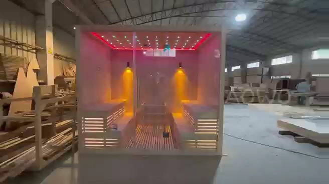 Home Use Willy Wonka Sauna Finlandese Indoor With Far Infrared Sauna ...