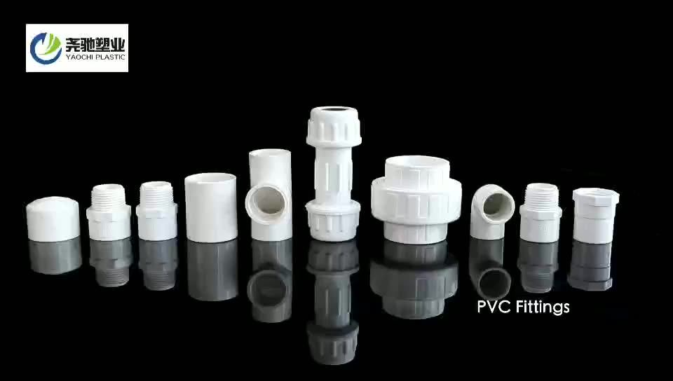 Upvc Plastic Astm Sch40 Elbow Pvc Fittings All Sizes Available Virgin ...