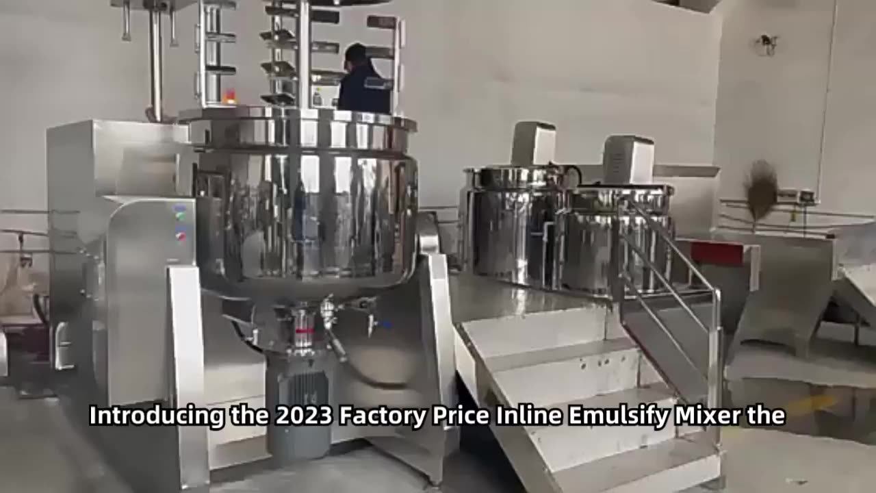 1000 Liters Sus304/316 Auto Lifting Lab Mixer Electric Heating Paint ...