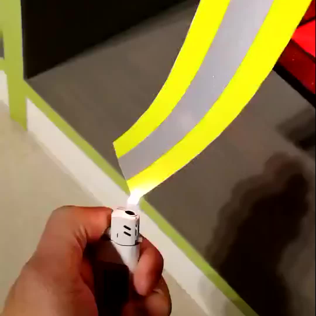 En533 Astm1506 Red-silver-red Flame Resistant Reflective Tape / Fire ...