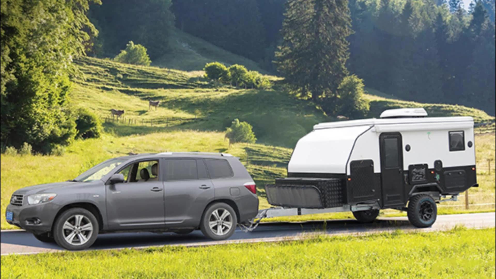 Ecocamper 2023 13ft Pop Top Hybrid Caravan Van Australian Standard Off ...