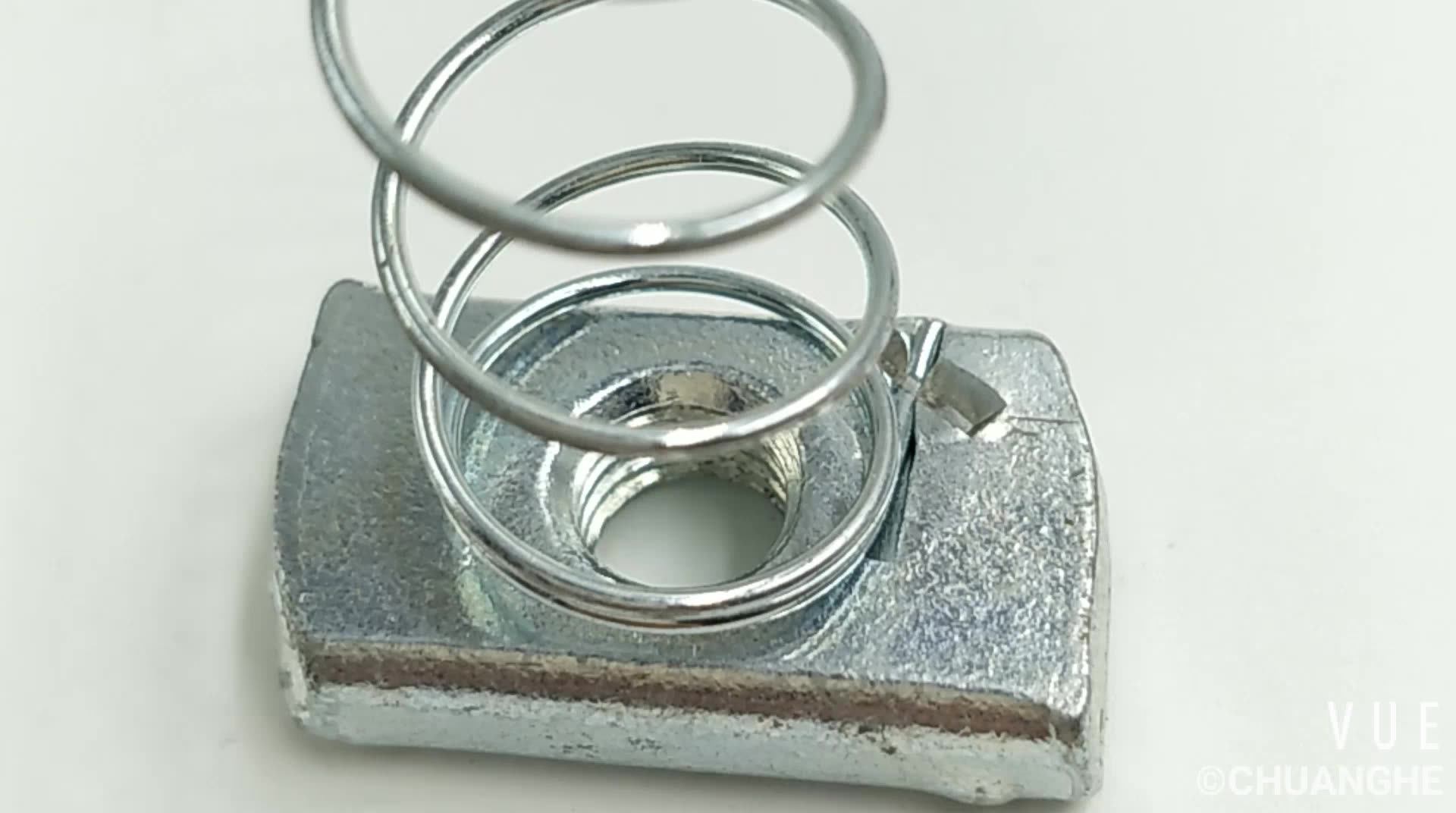 Spring Nut Factory Price Steel Strut Channel Spring Nut - Buy Spring ...